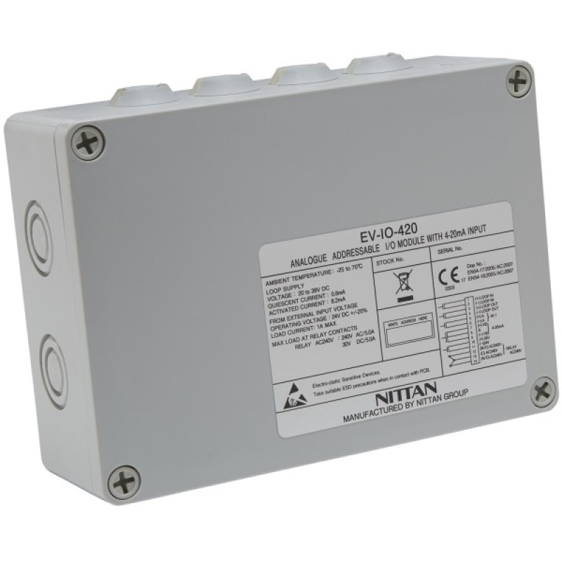 Detection Supplies | Your Fire and Detection Experts - Nittan Evolution EV-IO-420 Single Input ...